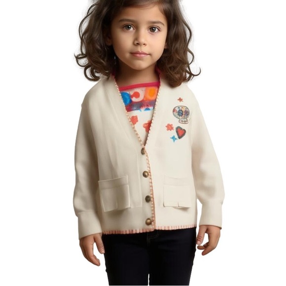 Disney | Shirts & Tops | Disney Pixar Coco Cream Colored Cardigan ...